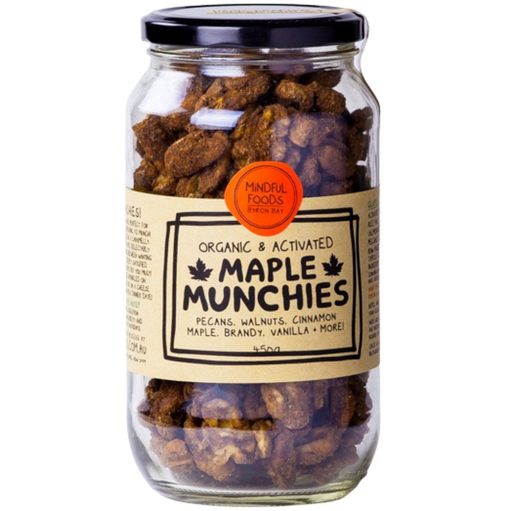 Maple Munchies - Organic & Activated – Mindful Foods