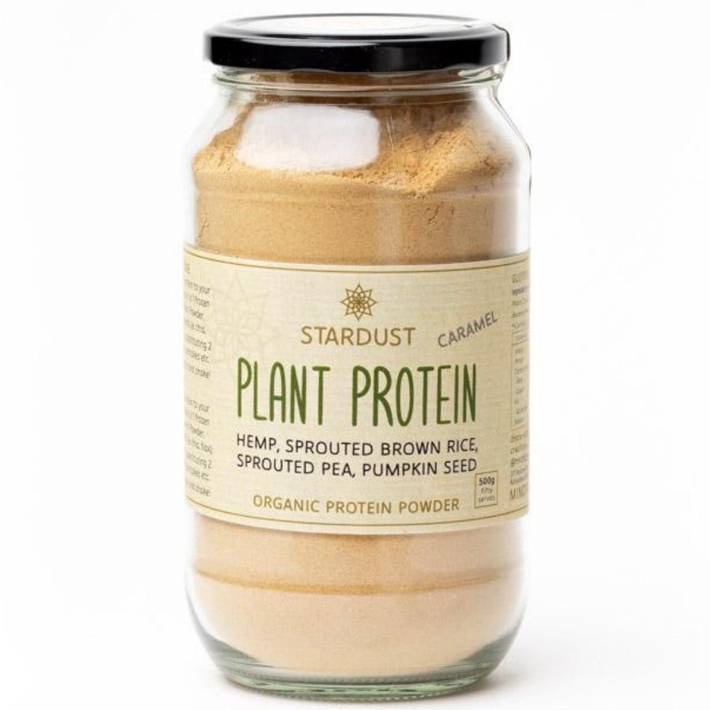 STARDUST Protein Powder (Plant) CARAMEL - Organic – Mindful Foods